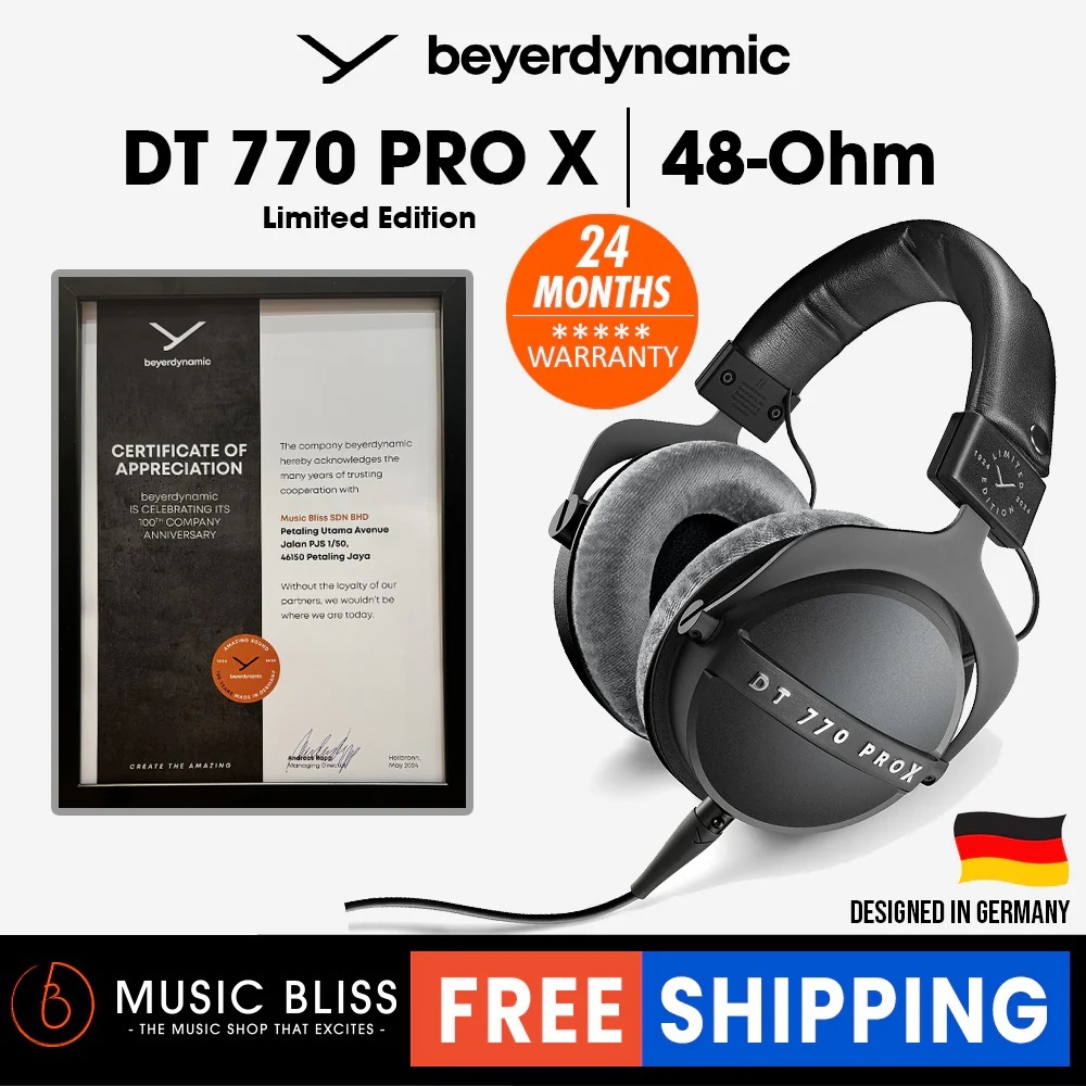 Beyerdynamic DT 770 PRO X Limited Edition 48 Ohm Studio Headphones ...
