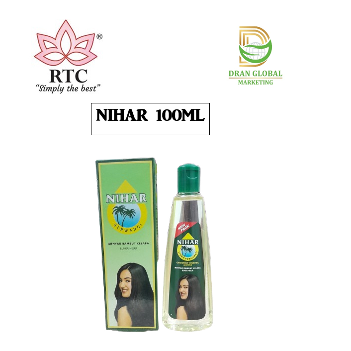 NIHAR 100 ML PELEBAT RAMBUT TIKTOK VIRAL NIHAR HAIR OIL Super Good For ...