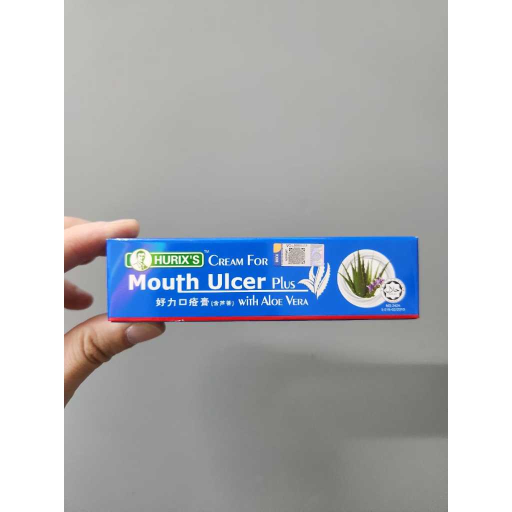 HURIX'S MOUTH ULCER PLUS 5GM | Shopee Singapore