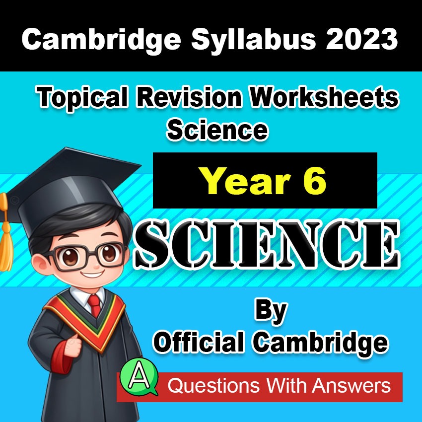 WM6 Cambridge Primary Checkpoint Science | Year 6 Topical Practice ...