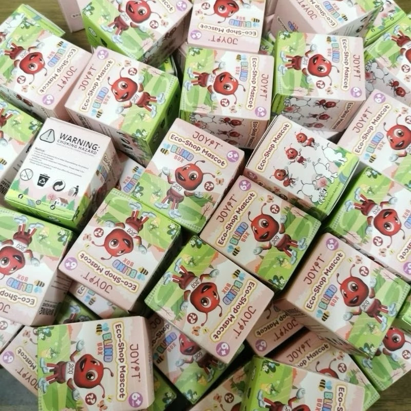 MERAH ️1 Day Ship ️Eco Shop MASCOT ANTS RED ANTS YELLOW Blind Box Ants ...