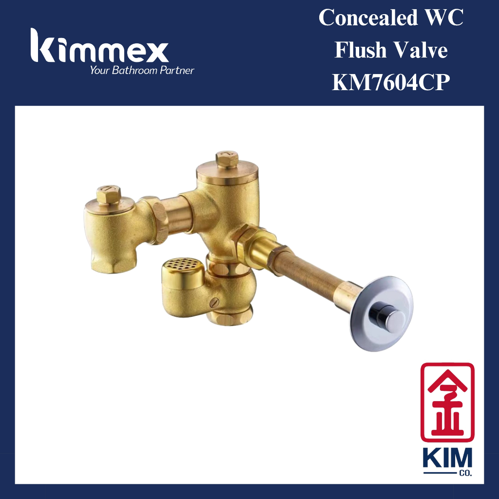 kimmex Concealed Wc Flush Valve | Toilet Valve | Peralatan Bilik Mandi ...