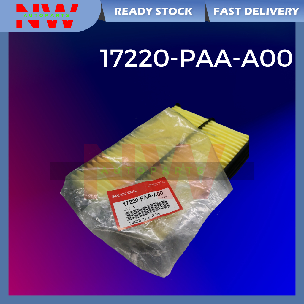 HONDA ACCORD S84 / S86 1997-2002 AIR FILTER ( 17220-PAA-A00 ) | Shopee ...