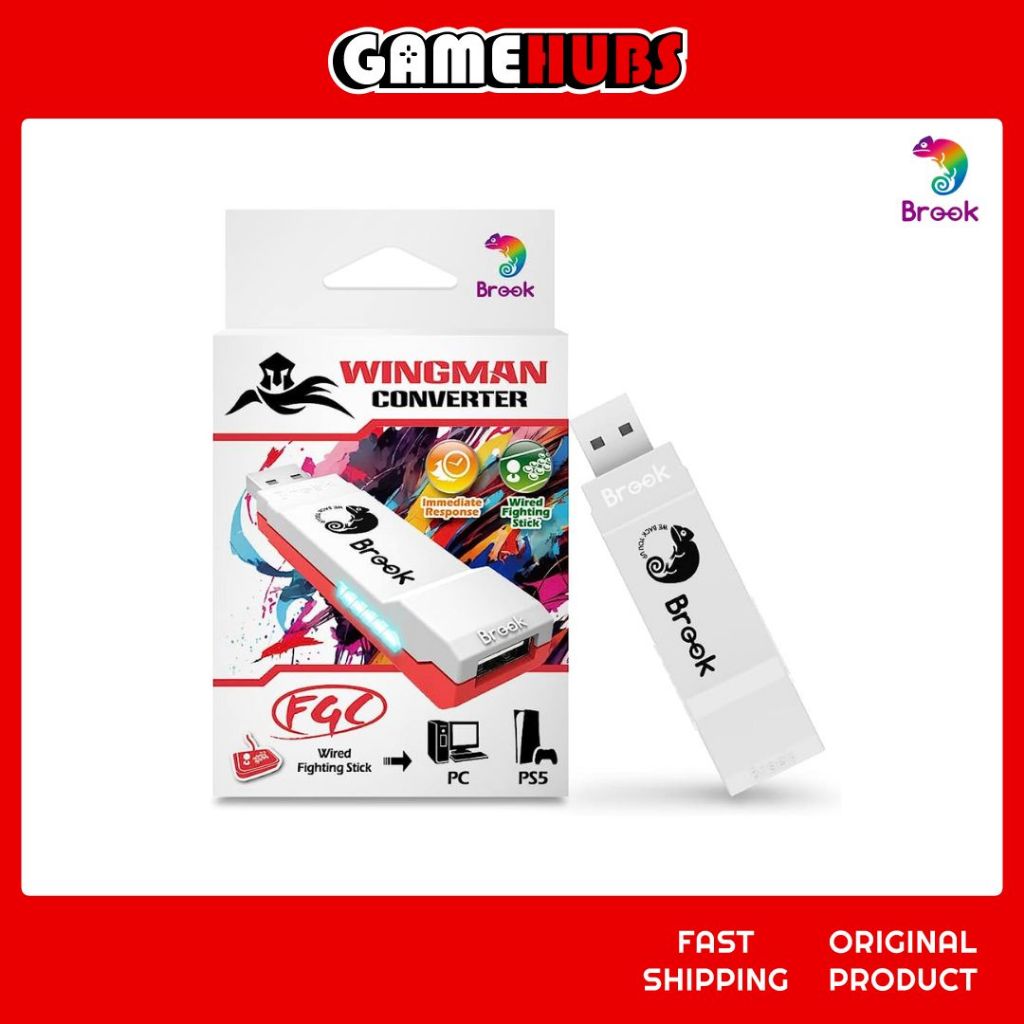 Brook Wingman FGC 2 | Wired Controller Converter | The Ultimate PS5 ...