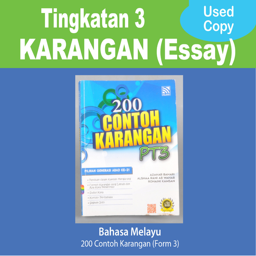 [TEKS-Yard] Form 3, 200 Examples of PT3 Essays | Shopee Singapore
