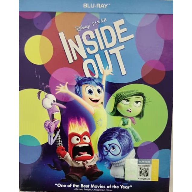Disney.PIXAR Inside Out (Blu-Ray) | Shopee Singapore