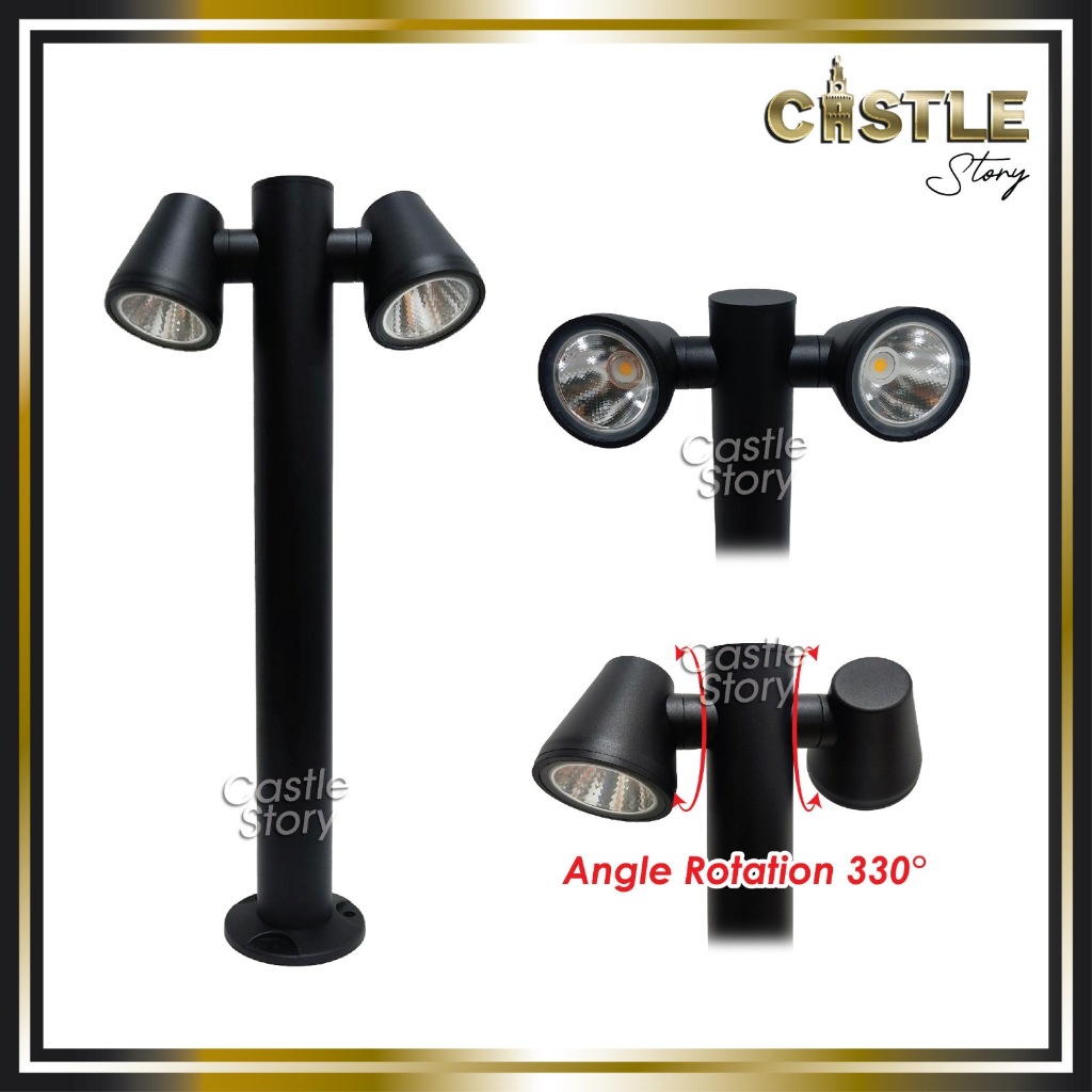 Modern LED Bollard, Outdoor Bollard, Adjustable LED Bollard, Garden ...