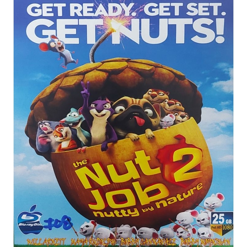 Bluray Movie - Nut Job / Hotel Transylvania / Boss Baby / Smurfs / The ...