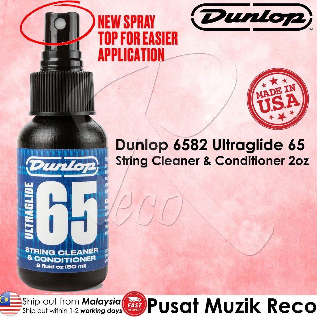 OFFER Dunlop Guitar String Cleaner Ultraglide 65 Acoustic Electric Bass ...