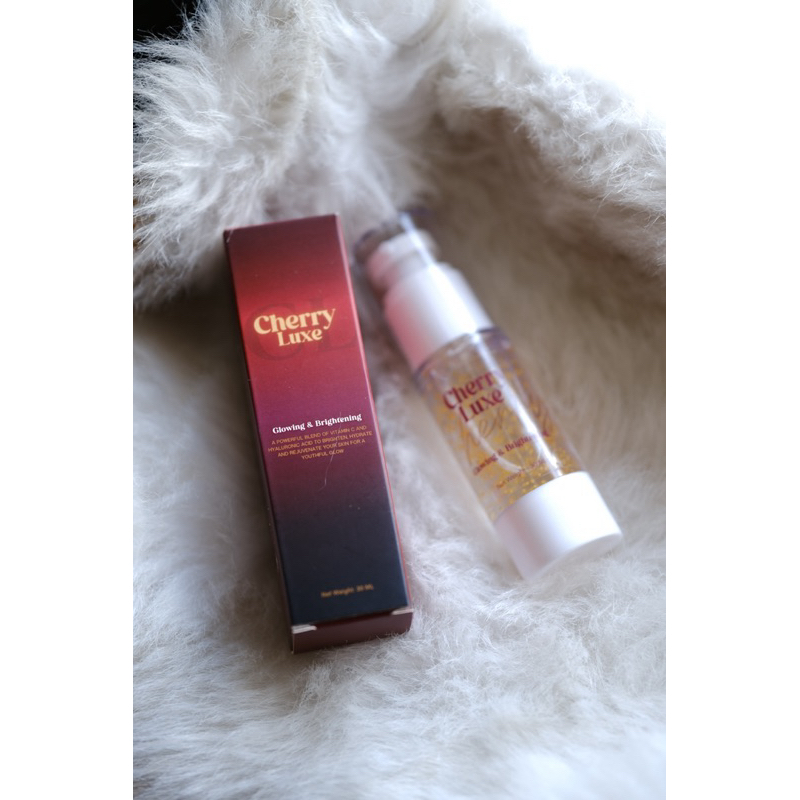 CHERRY LUXE GLOWING & BRIGHTENING BOOST | Shopee Singapore