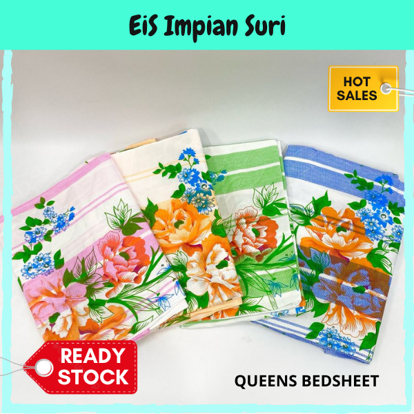 Selimut Legend Queens Size 333 Cotton Material Bedsheet Selimut ...