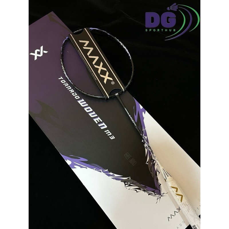 MAXX TORNADO WOVEN M3 WITH BOX BADMINTON RACQUET | Shopee Singapore