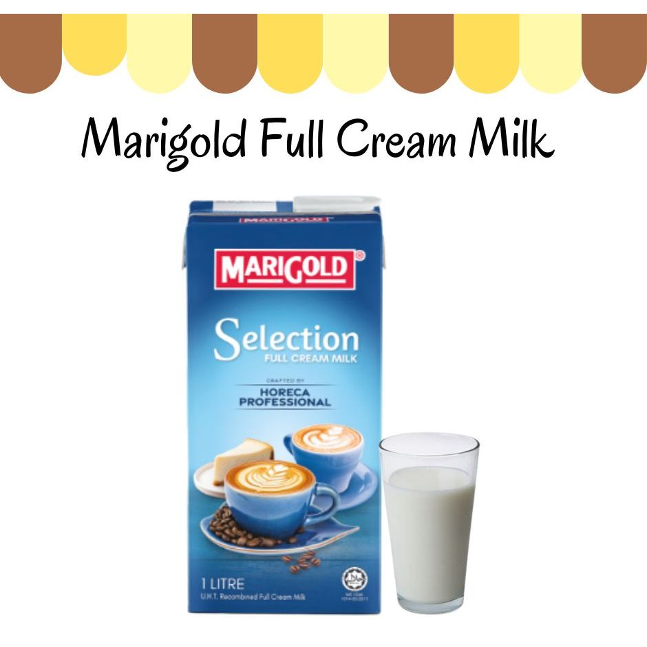 Marigold Full Cream Milk / 全脂牛奶 1L | Shopee Singapore