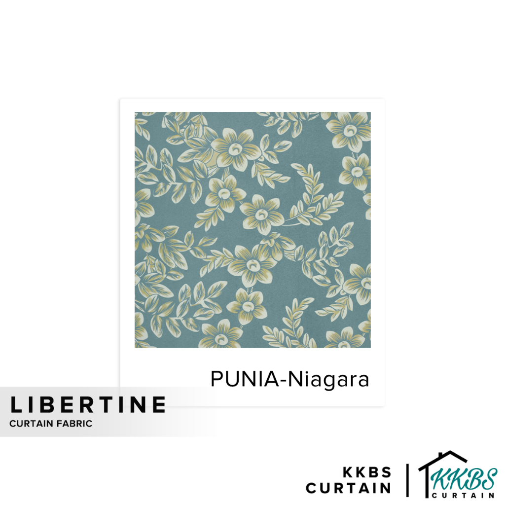 KKBS CURTAIN Libertine-Punia 126'' Kain Langsir Potong Meter (Libertine ...