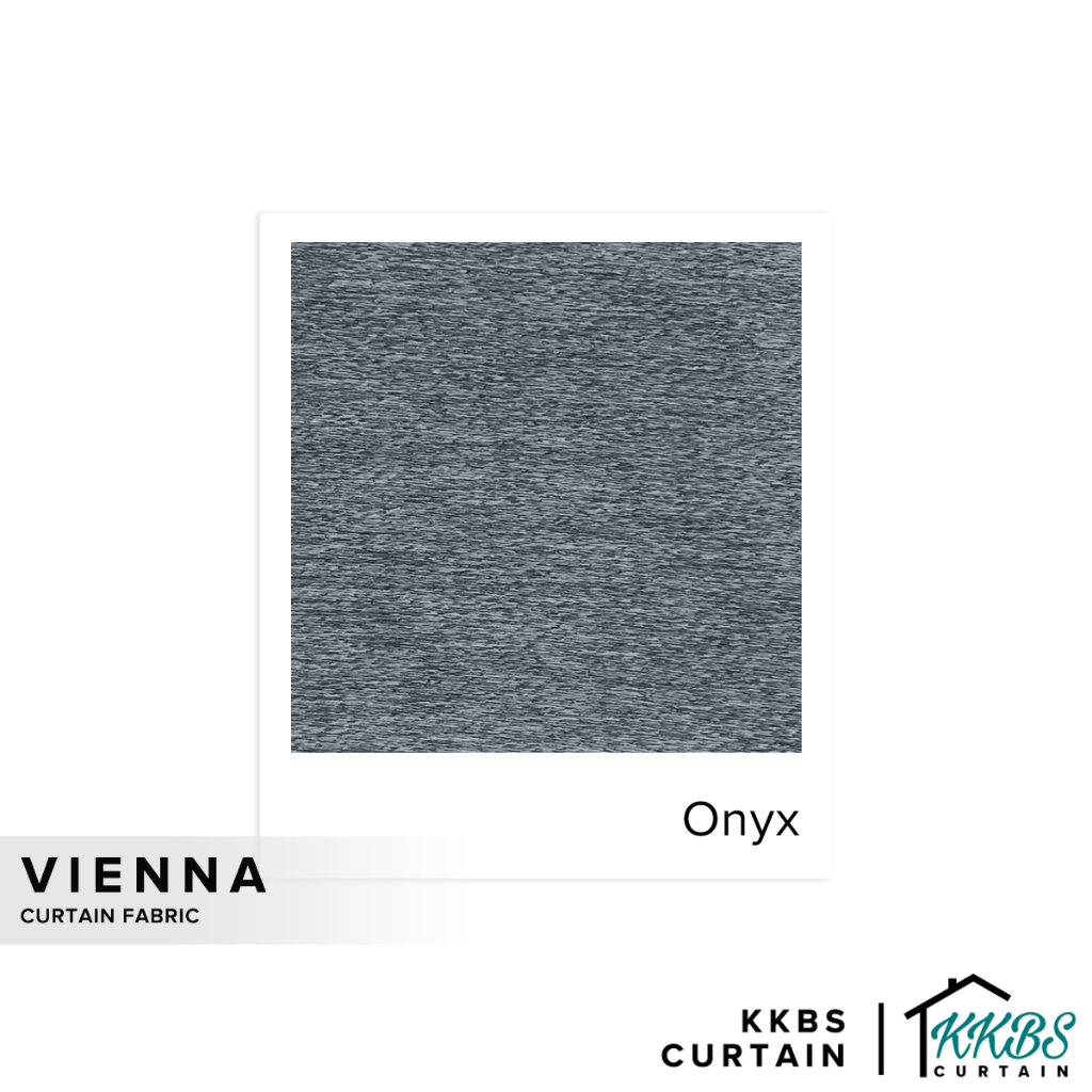 KKBS CURTAIN Vienna 126" Kain Potong Meter (Vienna Fabric 126" Cut by ...