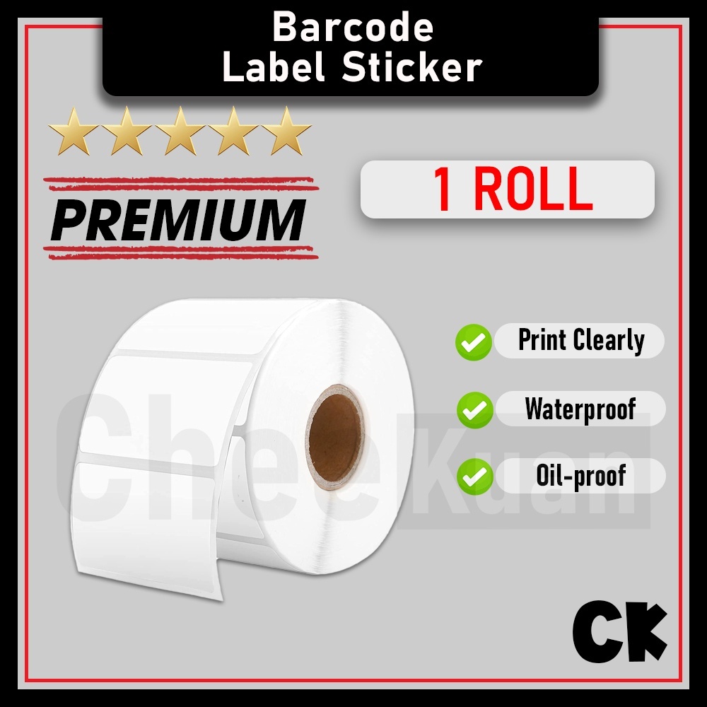 21 Size Label Sticker Price Tag Thermal Label Sticker Product Label ...