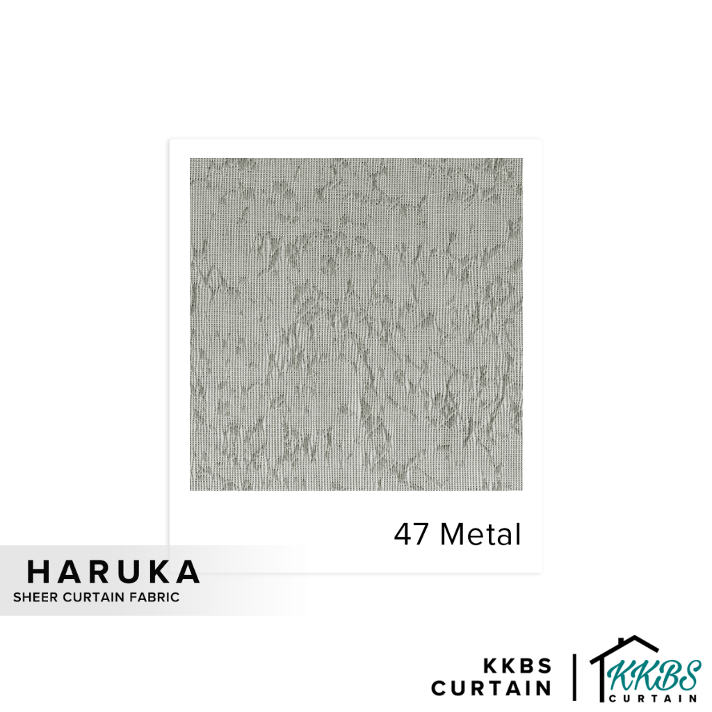 KKBS CURTAIN Haruka 126'' Kain Langsir Sheer Potong Meter (Haruka Sheer ...