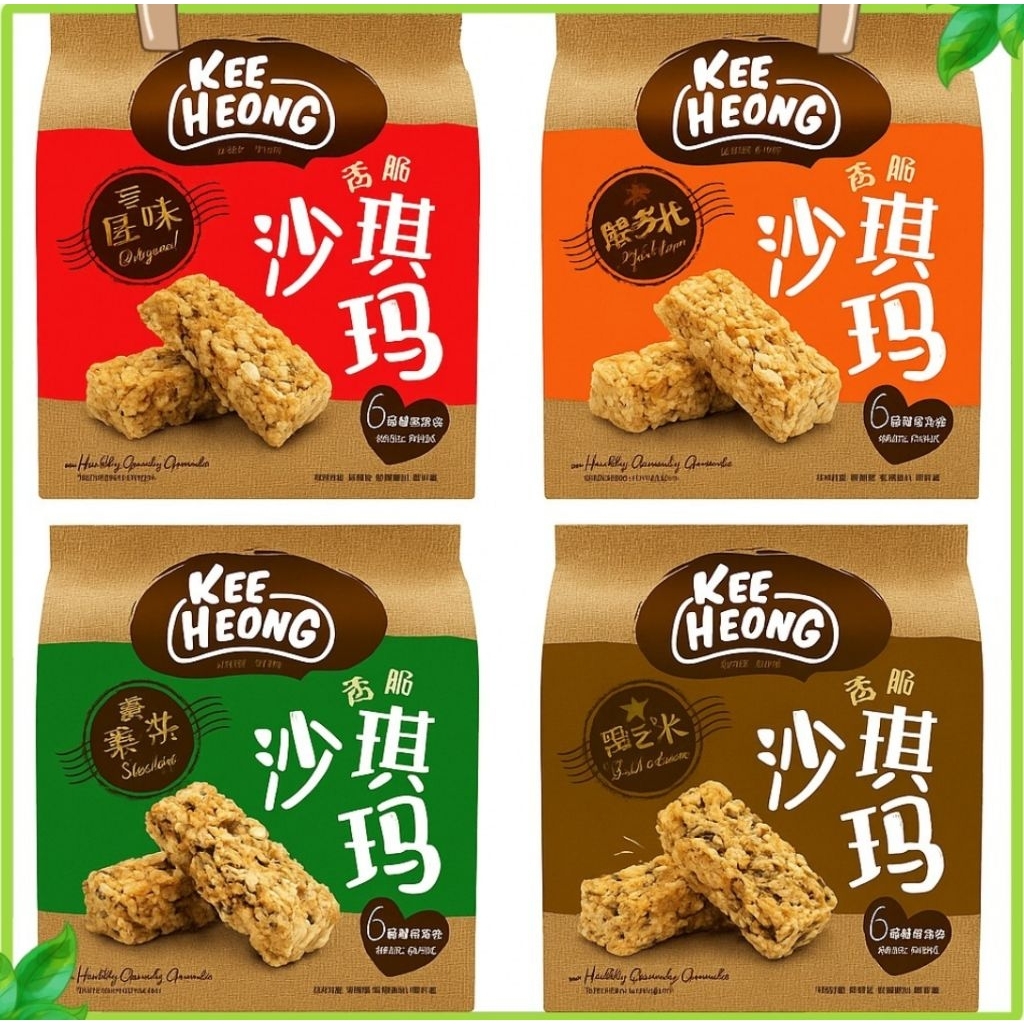 [Local] Crispy Sachima 200g Original Flavor/Seaweed Flavor/Black Sesame ...