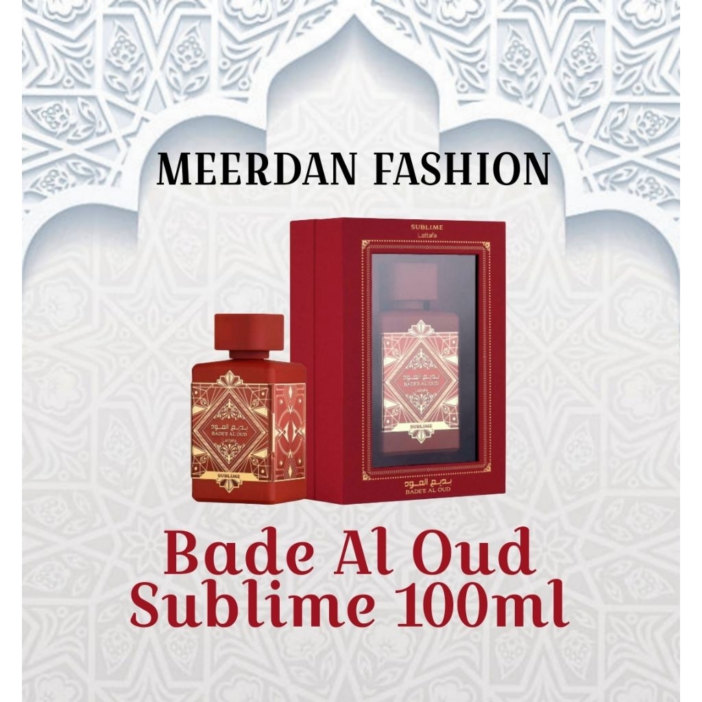 Badee Al Oud Sublime Edp 100ml by Lattafa Perfumes | Shopee Singapore