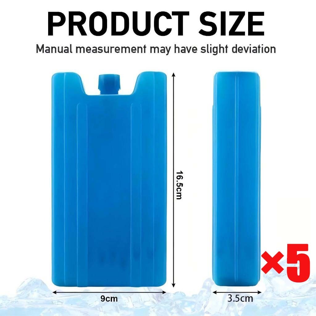 SUKINBO Air Cooler Ice Crystal 400mL Reusable Ice Packs(Blue) for ...