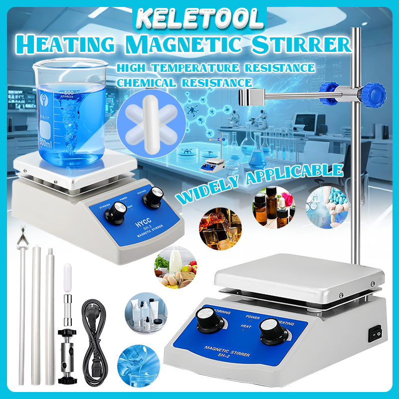 Heating Magnetic Stirrer Hot Plate 2000mL Lab Stirrer Mixer with Stir ...