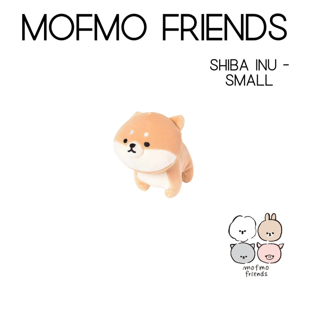 Mofmofriends Plush Toy Shiba Inu Koala Redpanda size S | Shopee Singapore