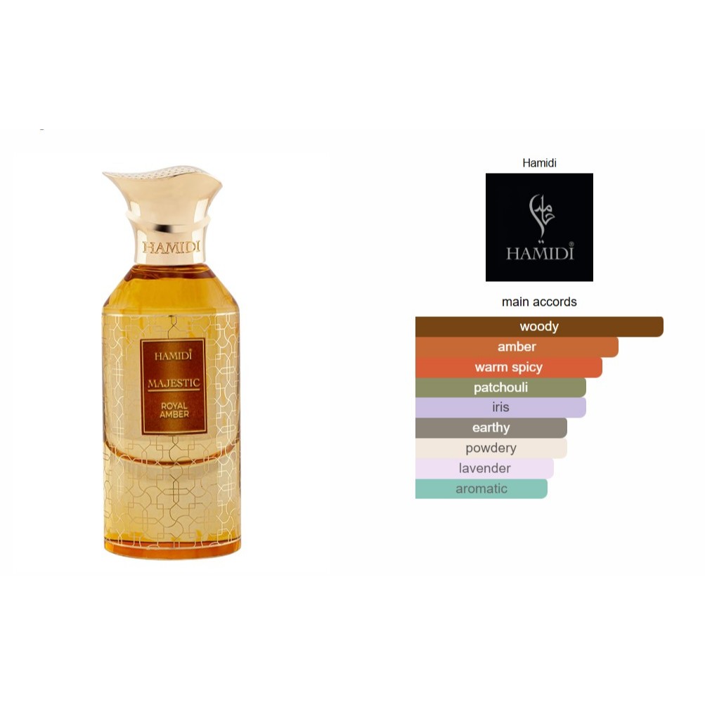 Perfume Majestic Royal Amber by Hamidi 100ml | Shopee Singapore
