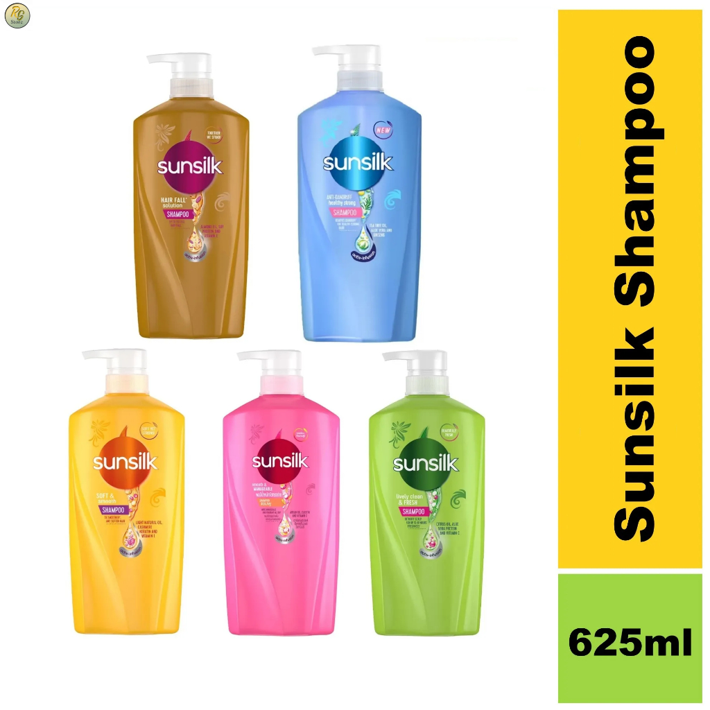 Sunsilk Shampoo 625ml (Anti Dandruff/Hair Fall/Smooth & Manageable ...