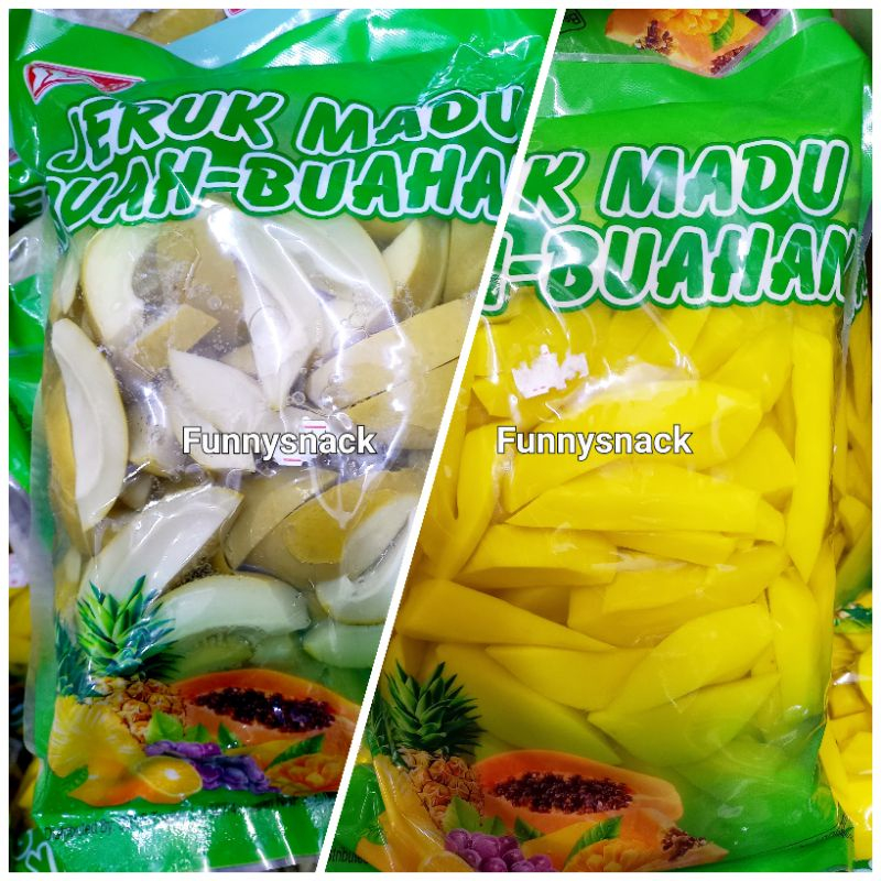 HIJAU 1kg Honey Orange Green Mango / Yellow Mango (HALAL) | Shopee ...