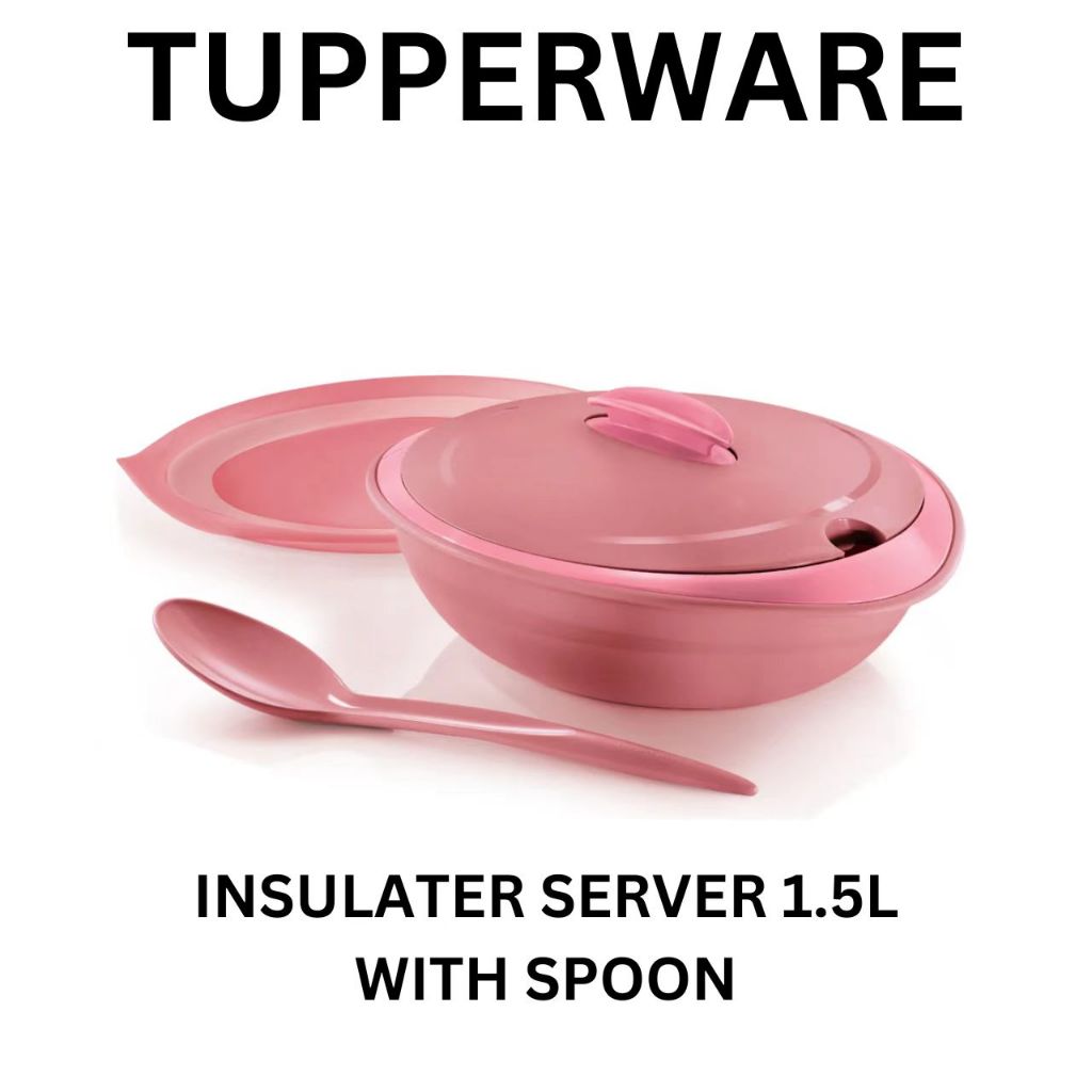 Tupperware Insulated Server 1.5L with Spoon tupperware insulated server ...