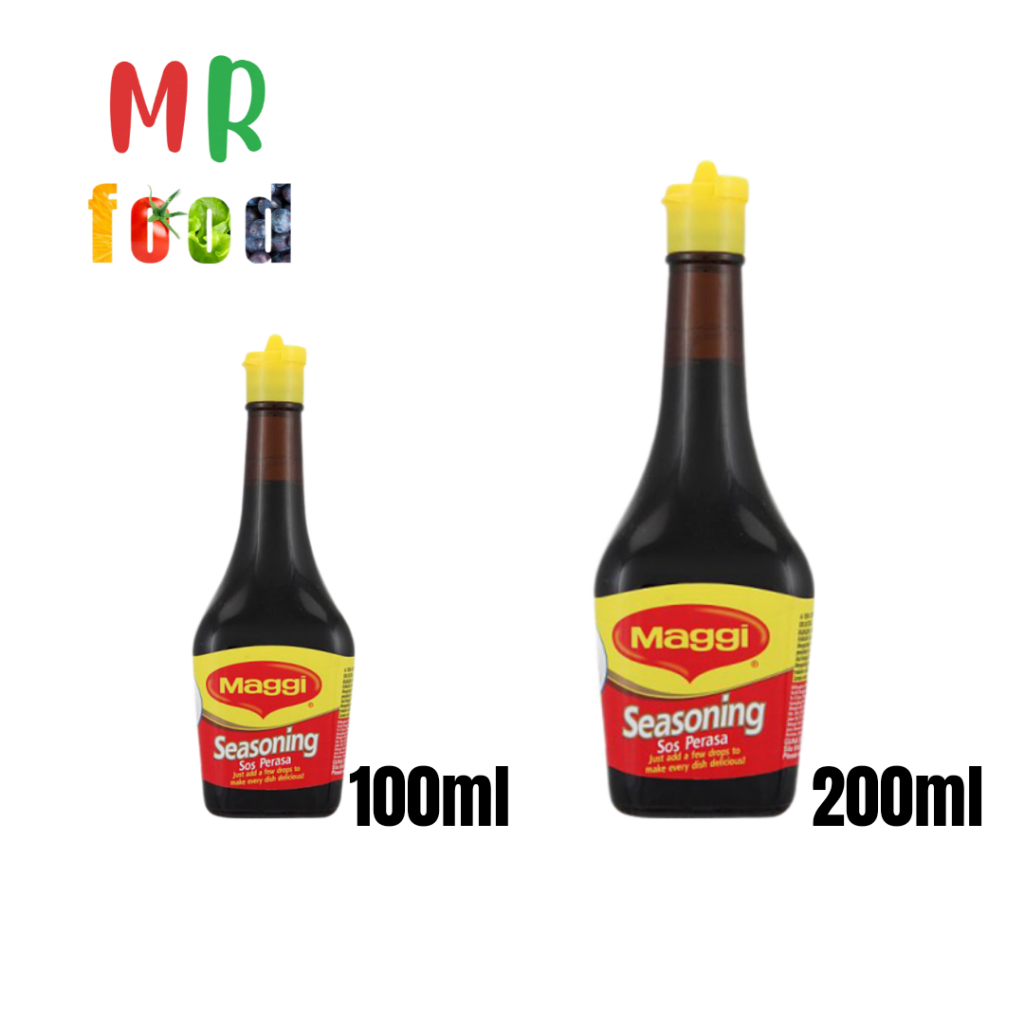 Maggi Kicap Seasoning Sauce Liquid Kicap Perasa Burger Halal 100ml ...