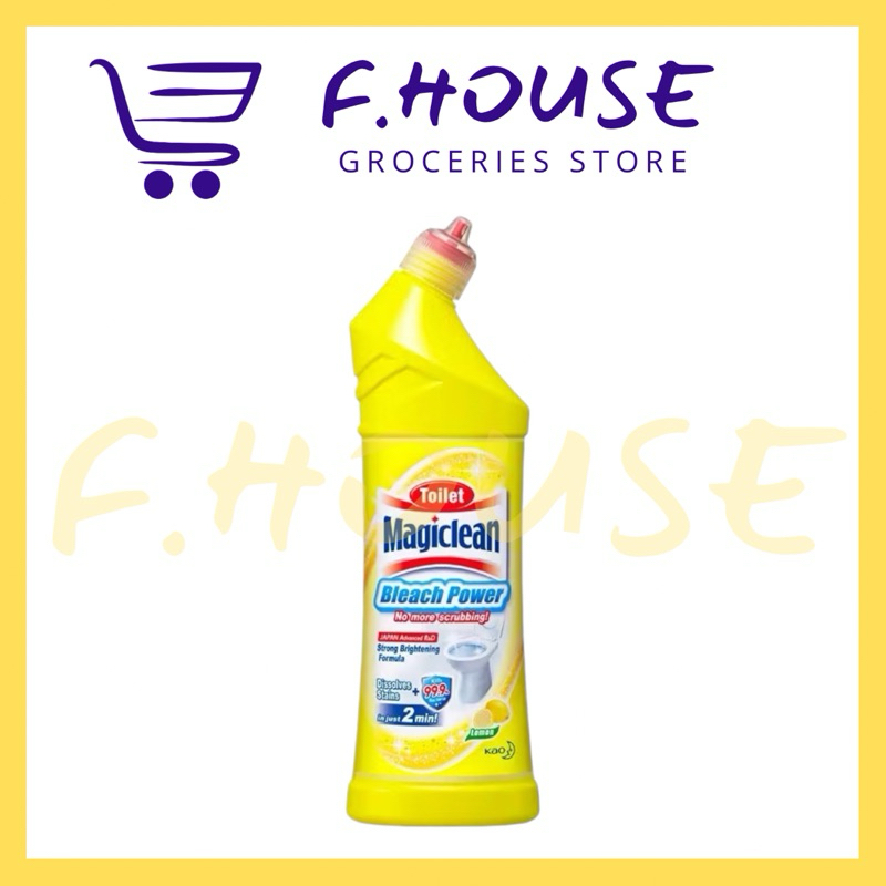 MAGICLEAN Toilet Bleach Lemon (500ml) | Shopee Singapore