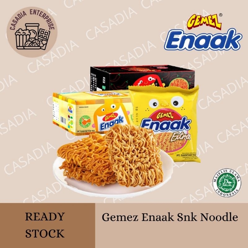 [HALAL] Gemez Enaak Snack Noodle (Assorted Flavour) | Shopee Singapore