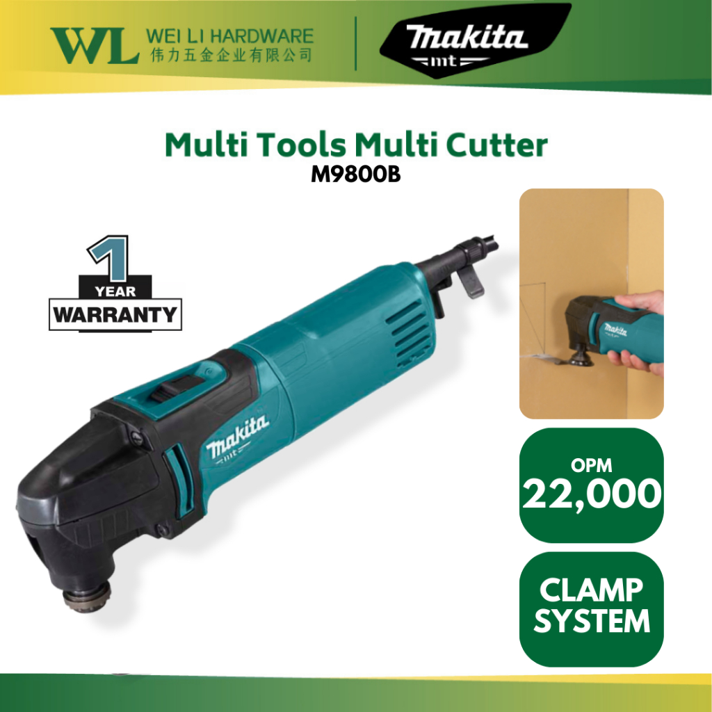 MAKITA MT M9800G Multi Tools Machine / Oscillating Tool (1Year Warranty ...