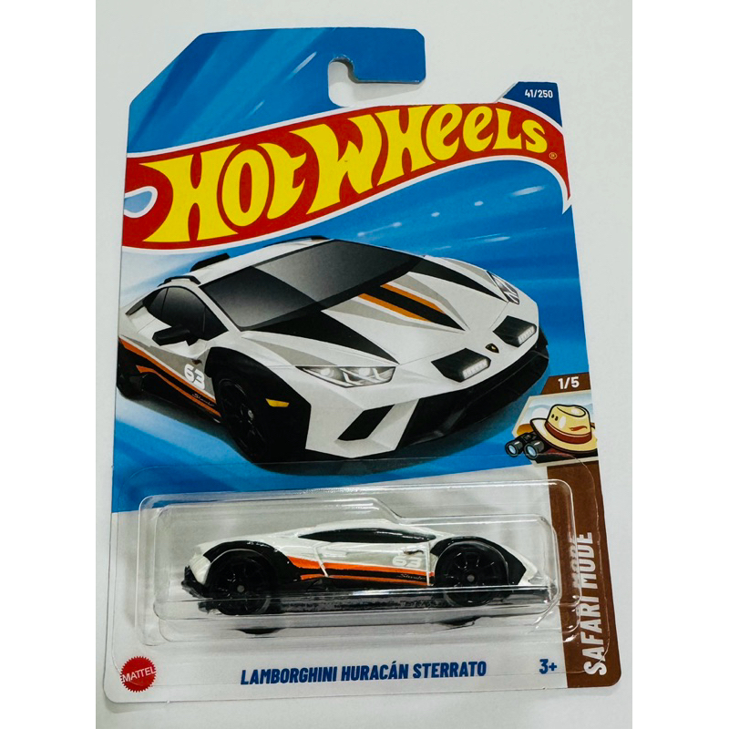 2025 [Case B] Hot Wheels LAMBORGHINI HURACAN STERRATO (White) | Shopee ...