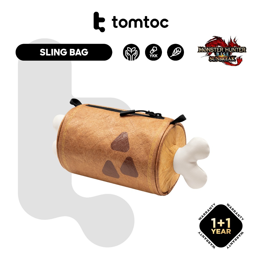 tomtoc Monster Hunter Steak Daily - Mini Crossbody Bag / Shoulder Bag ...