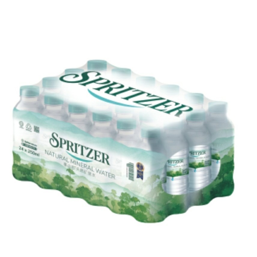 Spritzer Natural Mineral Water (24 X 250ml) | Shopee Singapore