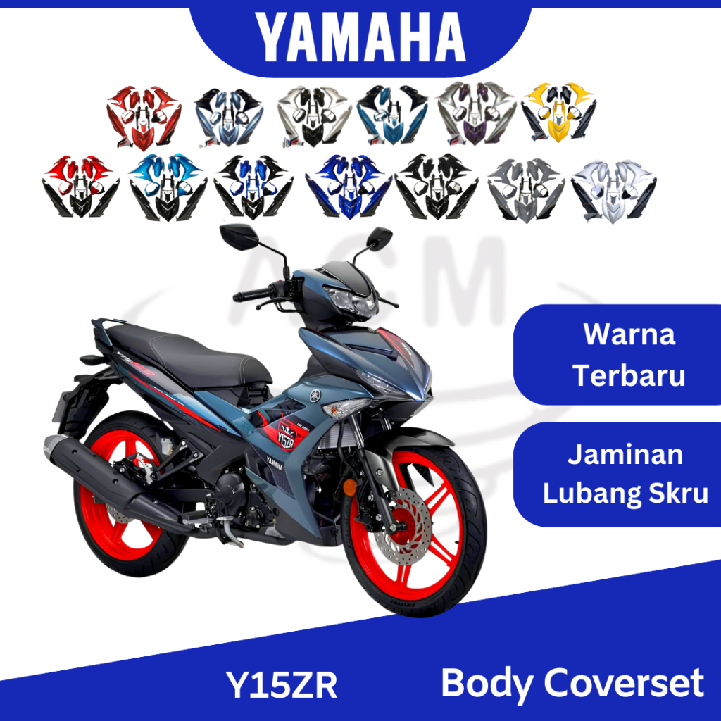 YAMAHA Y15ZR V1 V2 Full Body Cover Set Color Parts Bodyset Y suku Y15V1 Y15V2 Bodyset Velozi Y15 ...