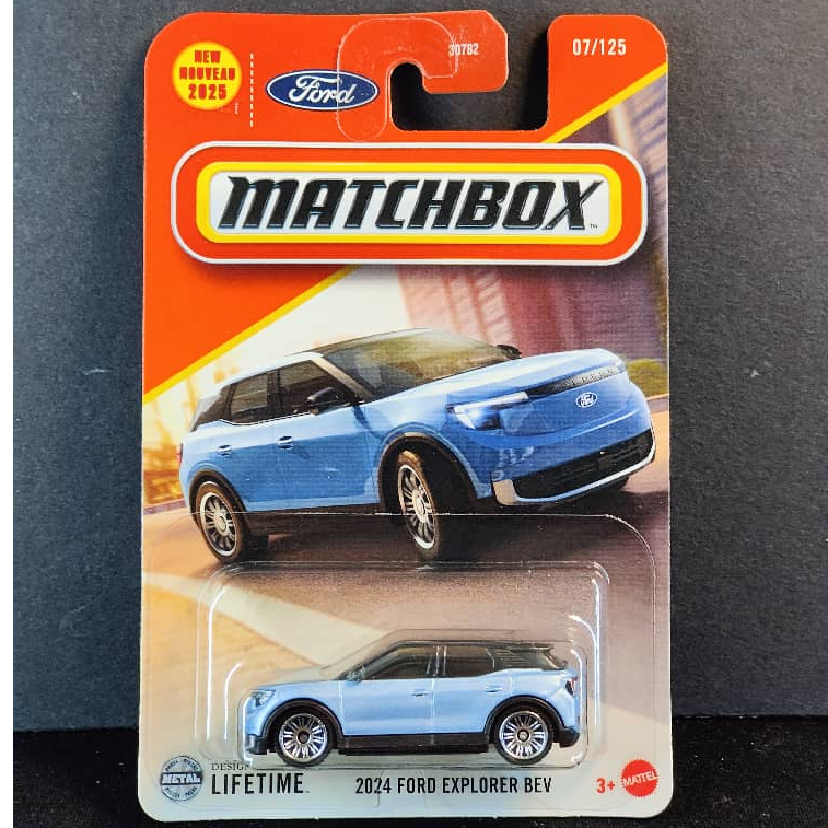 Matchbox 2024 Ford Explorer BEV - Blue (07/125 - 2025) - New for 2025 ...