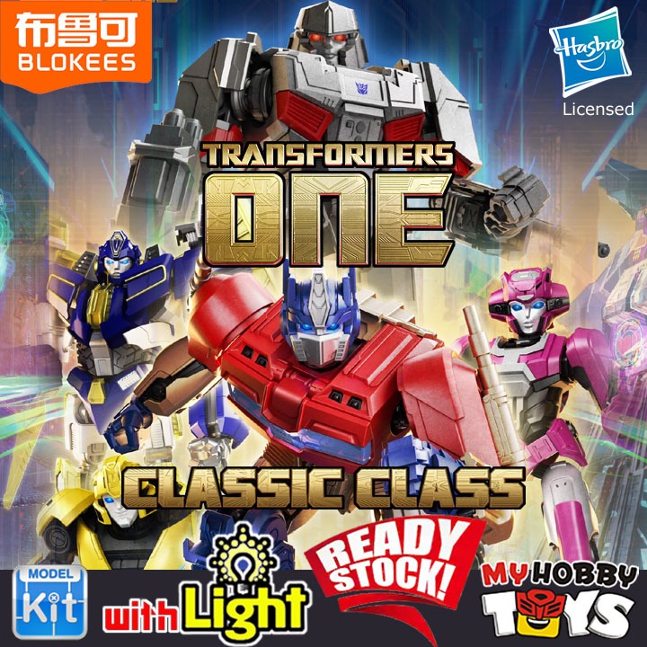 Bruco Blokees Transformers One Model Kit - Classic Class Optimus Prime ...