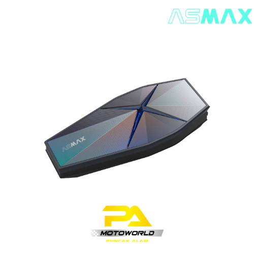 ASMAX F1 PRO (INTERCOM) (SHINING GREY) | Shopee Singapore