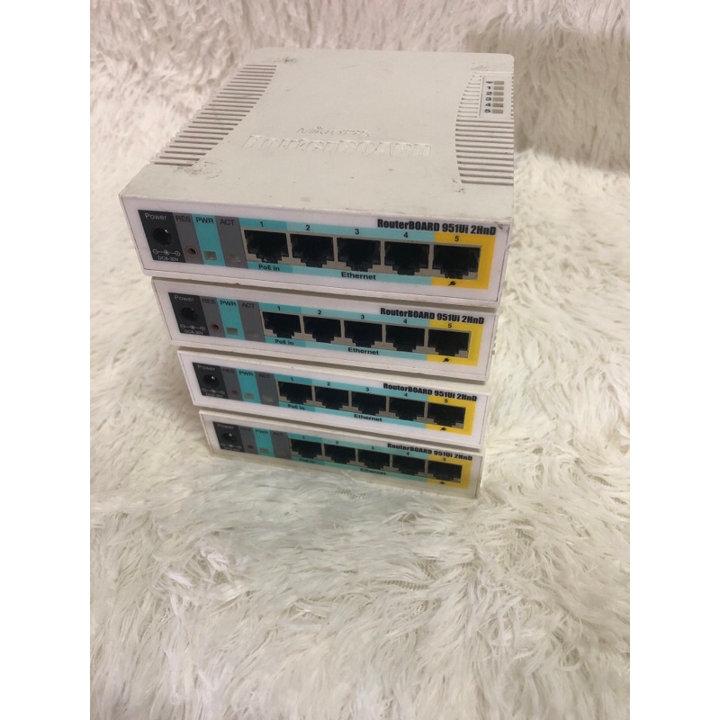 Mikrotik RB951Ui-2HnD Wireless Router PoE Router | Shopee Singapore