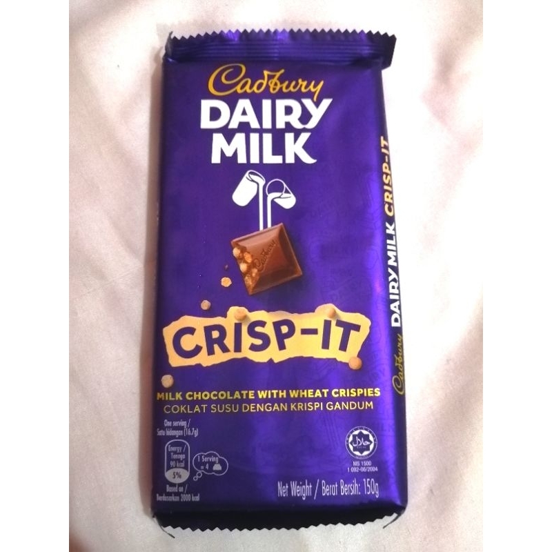 Cadbury Dairy Milk Crisp-It 150g | Shopee Singapore