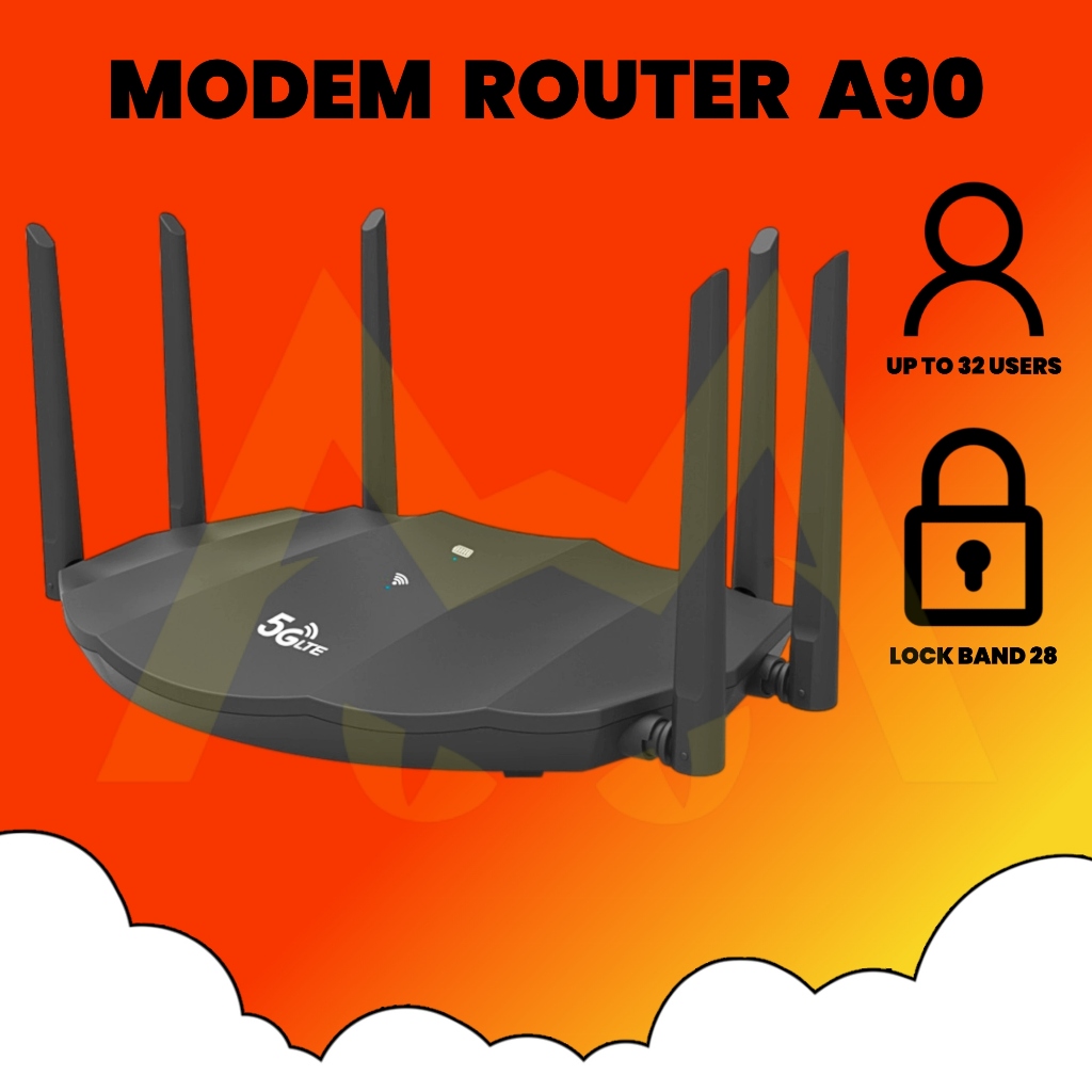 Upgraded A90 RS980+ 2025 6 antenna Modified Unlimited Hotspot 4G LTE ...