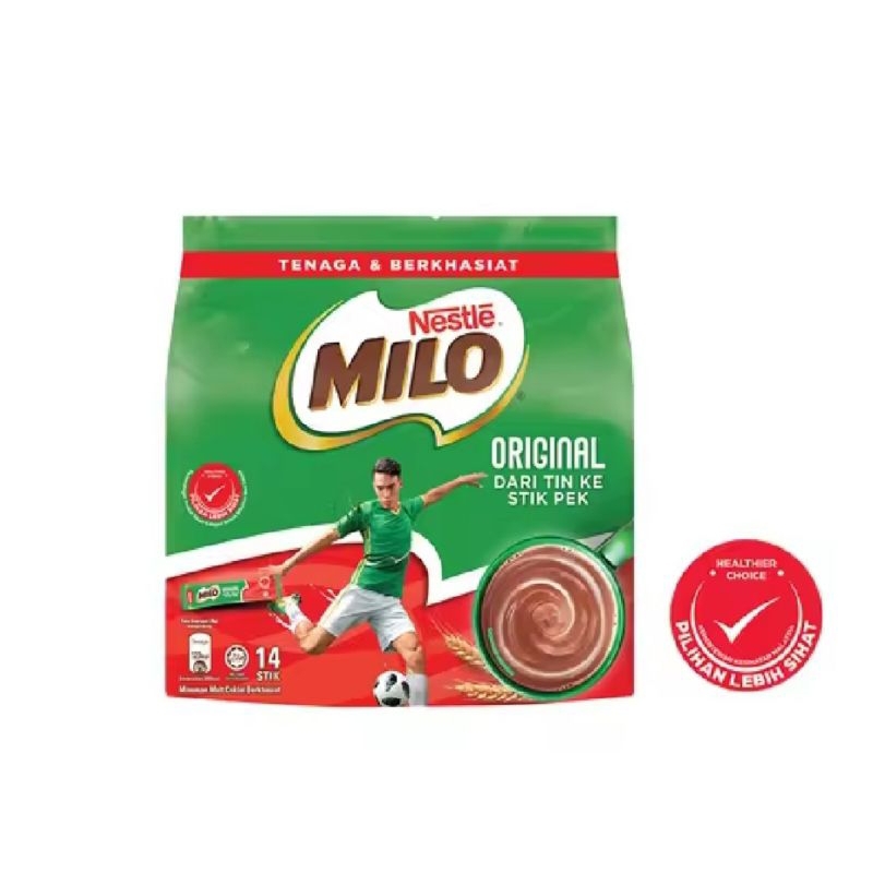 Nestle Milo Stik Pek [Old name Milo Kosong] Activ-Go (14 Sticks ...