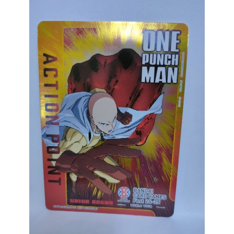 Bandai Official TCG Union Arena One Punch Man Action Point Card Fest ...