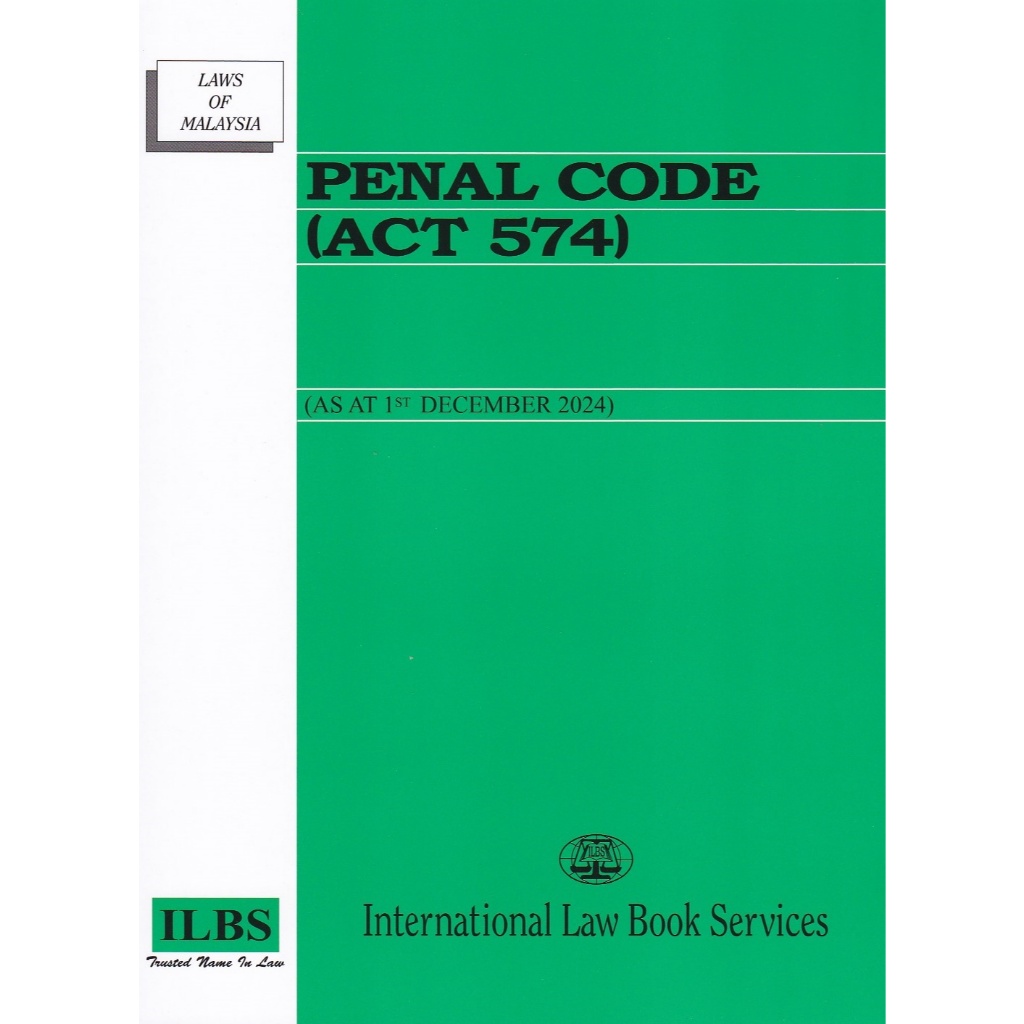 Penal Code (Act 574) [As At 1st December 2024] | Shopee Singapore
