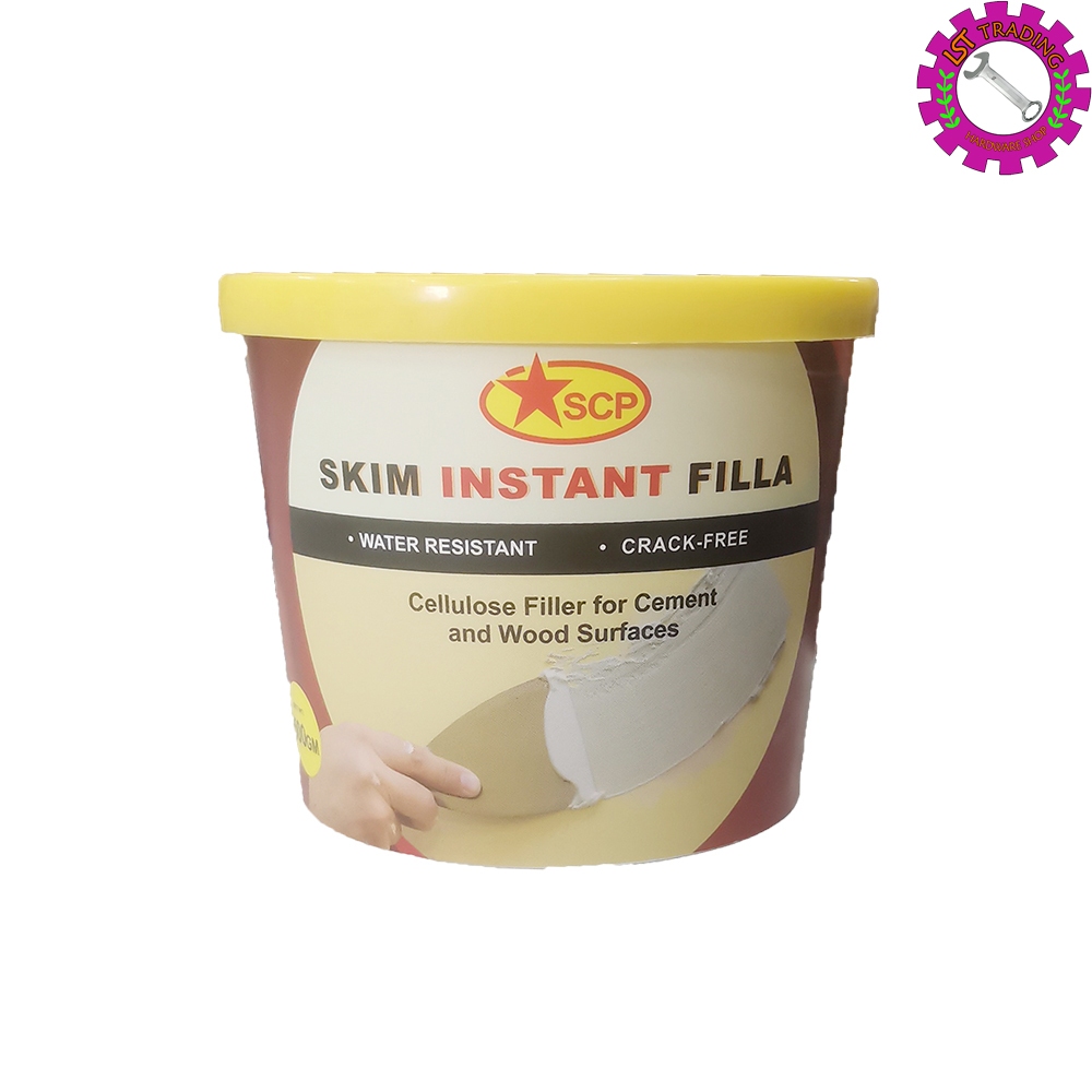 SCP PUTTY FILLER 0.5KG/ WALL FILLER / INSTANT PUTTY FILLER / PENAMPAL ...