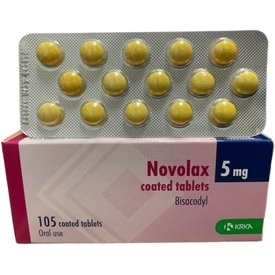 Novolax Laxative (Bisacodyl 5mg) for constipation 15's (Exp: 08.2025 ...