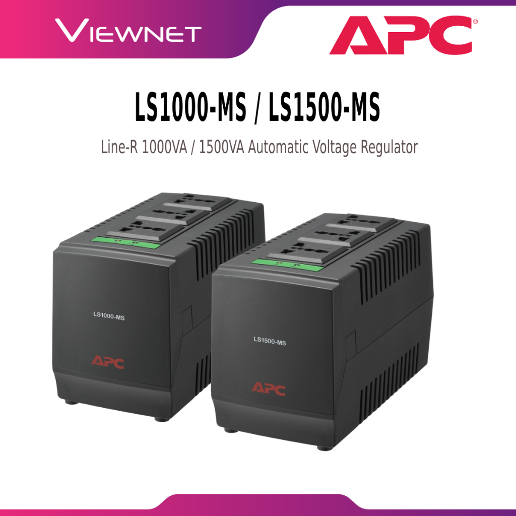 APC LS1000-MS 1000VA 230V / LS1500-MS 1500VA 240V LINE-R AUTOMATIC ...